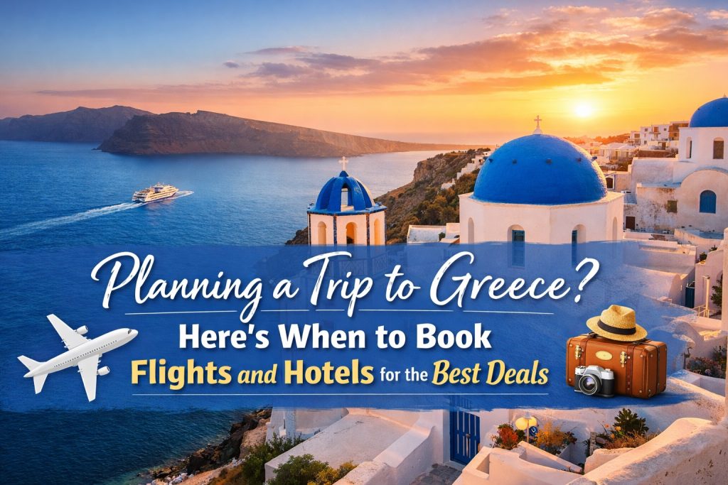 Planning a Trip to Greece? Here’s When to Book Flights and Hotels for ...