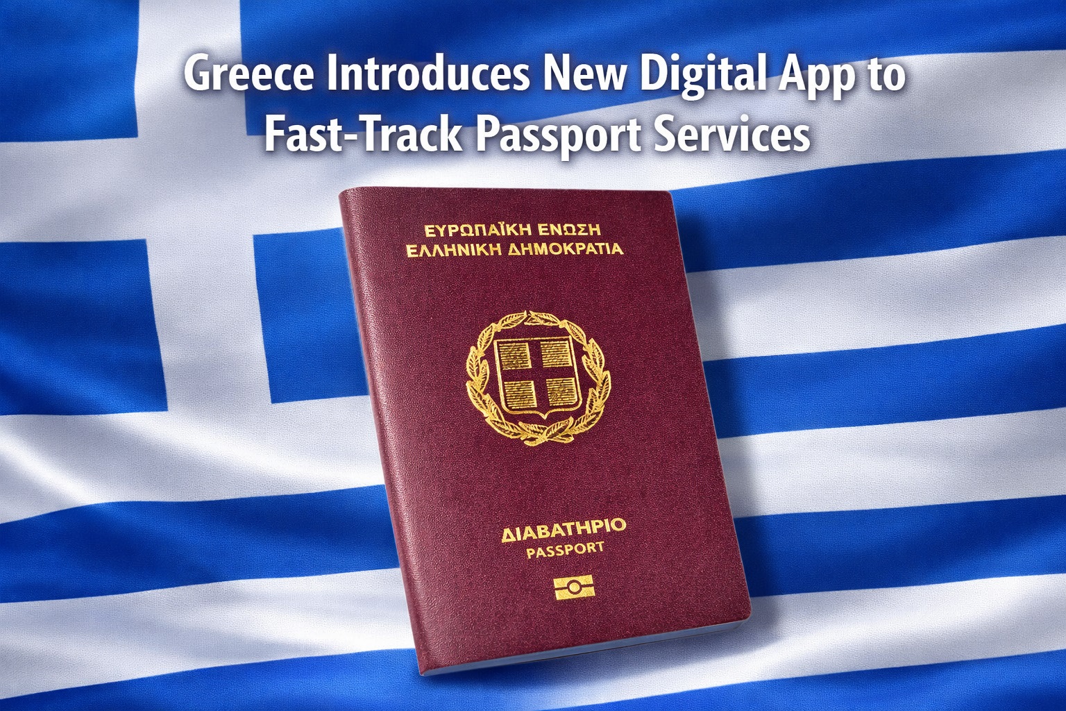Greece Introduces New Digital App to Fast-Track Passport Services.